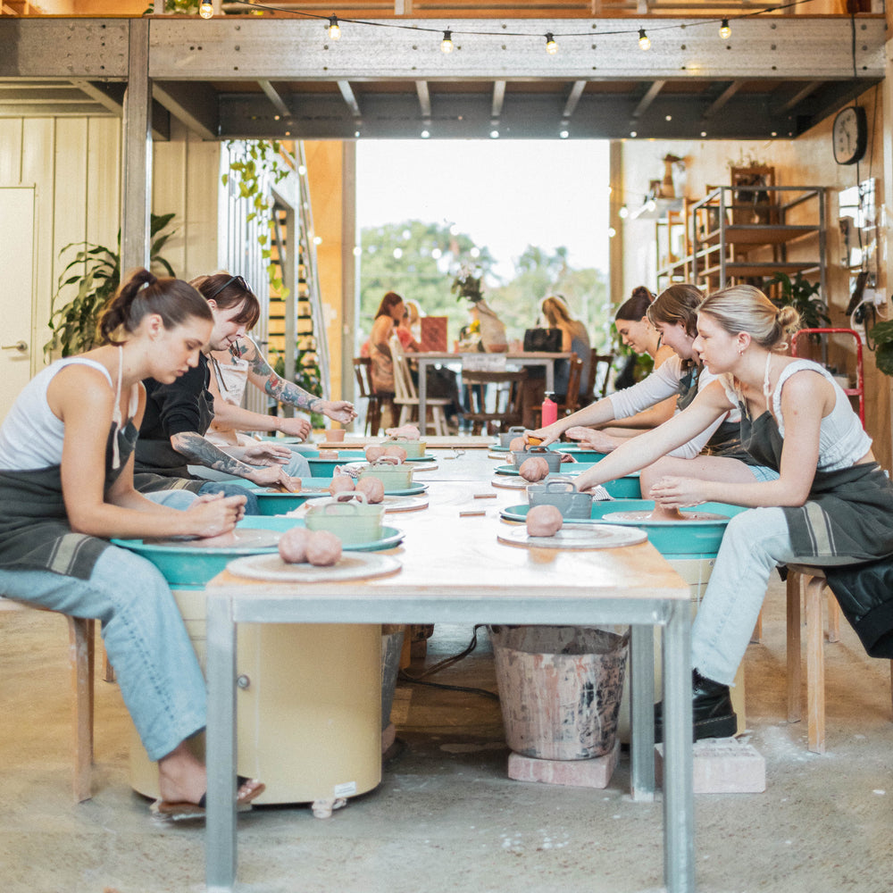 Wheel Throwing Class – The Pottery Studio