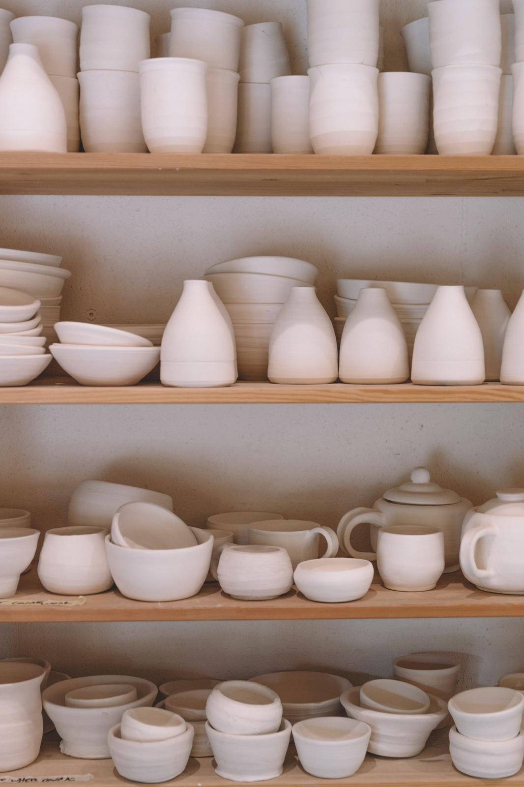 Bisque Fired Ceramics – The Pottery Studio