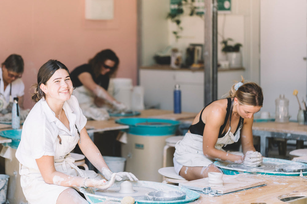 Wheel Throwing Class – The Pottery Studio